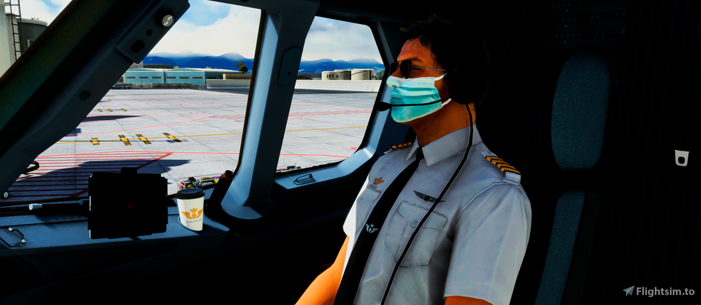 Alas del sur VA Pilot Shirt pour Microsoft Flight Simulator | MSFS
