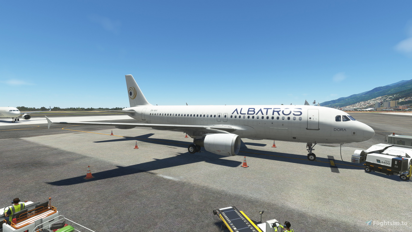Albatros Airlines - ES-SAV - Fenix A320 for Microsoft Flight Simulator ...