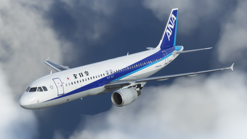 All Nippon Airways ANA [Pack] w/Cabin Fenixsim A320 [8K+4K] for ...