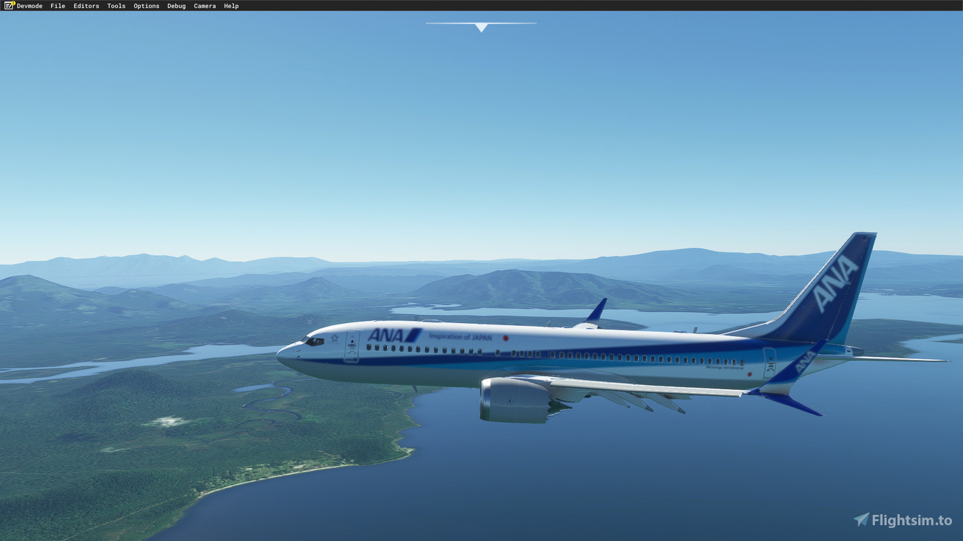 ALL NIPPON ASIANA (ANA) 737-MAX のために Microsoft Flight Simulator | MSFS
