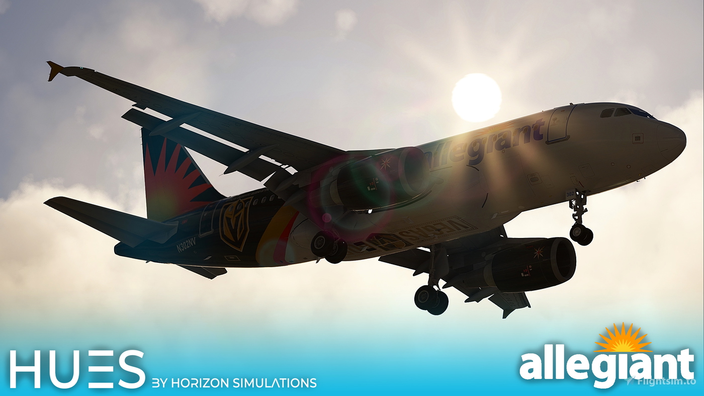 Allegiant Air Fleet Pack | LVFR A319 for Microsoft Flight Simulator | MSFS