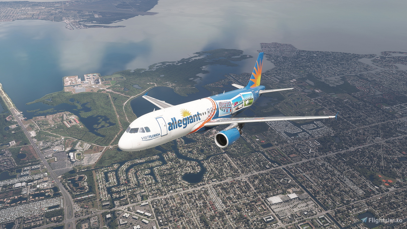 Allegiant ("Visit Florida" - N228NV) - Fenix A320 (V2) (CFM) for ...