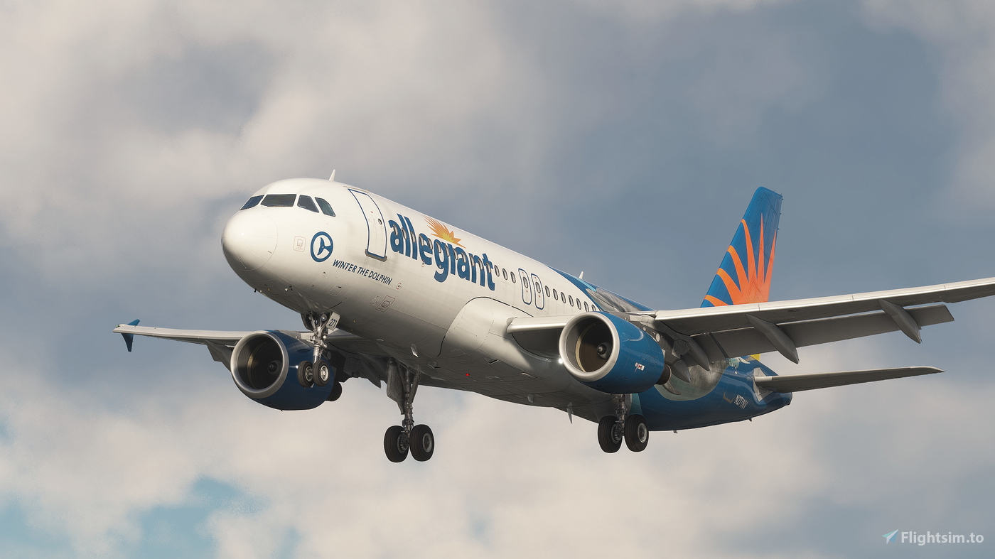 Allegiant ("Winter The Dolphin" - N271NV) - Fenix A320 (V2) (CFM) for ...