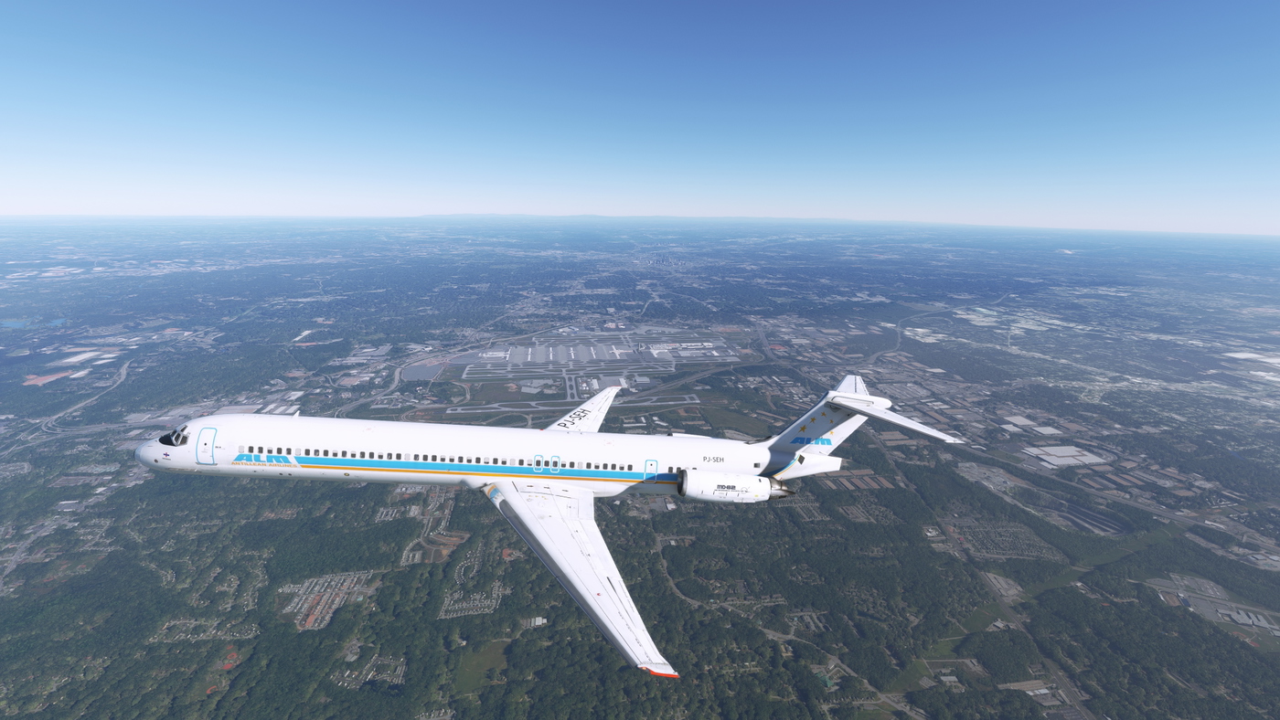ALM Antillean Airlines MD-82 PJ-SEH for Microsoft Flight Simulator | MSFS