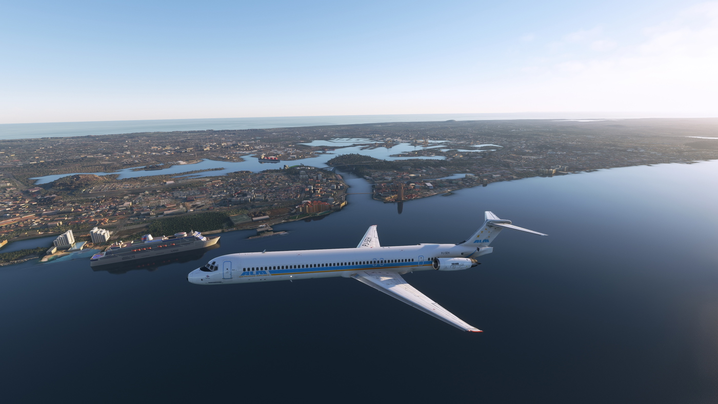 ALM Antillean Airlines MD-82 PJ-SEH for Microsoft Flight Simulator | MSFS