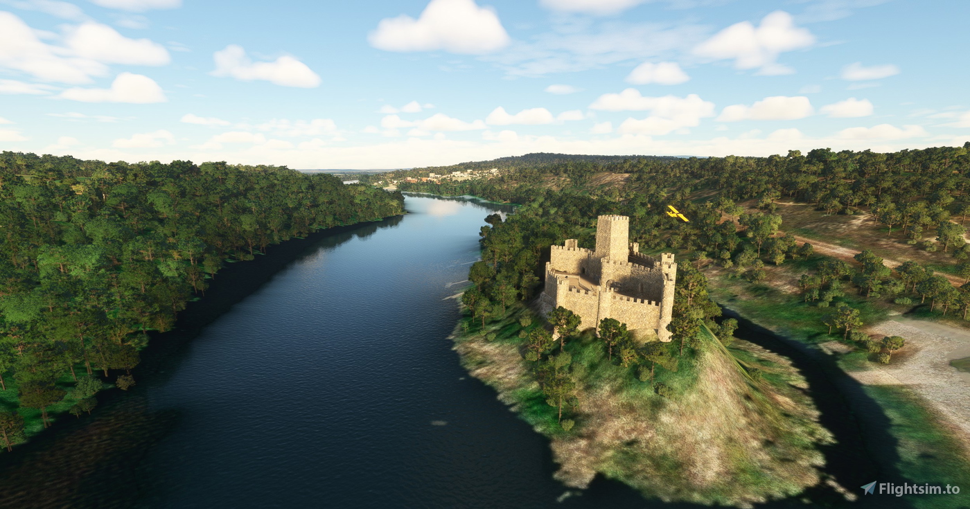 Almourol Castle for Microsoft Flight Simulator | MSFS