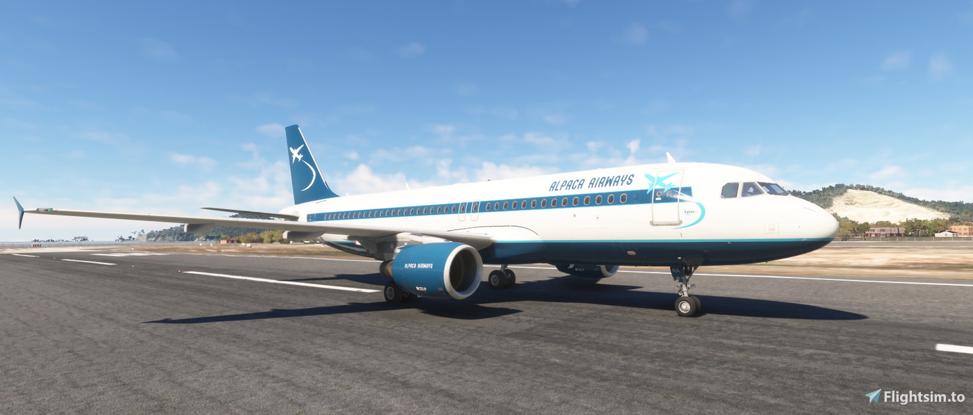Alpaca Airways 'Retro' | Fenix A320 v2 voor Microsoft Flight Simulator ...