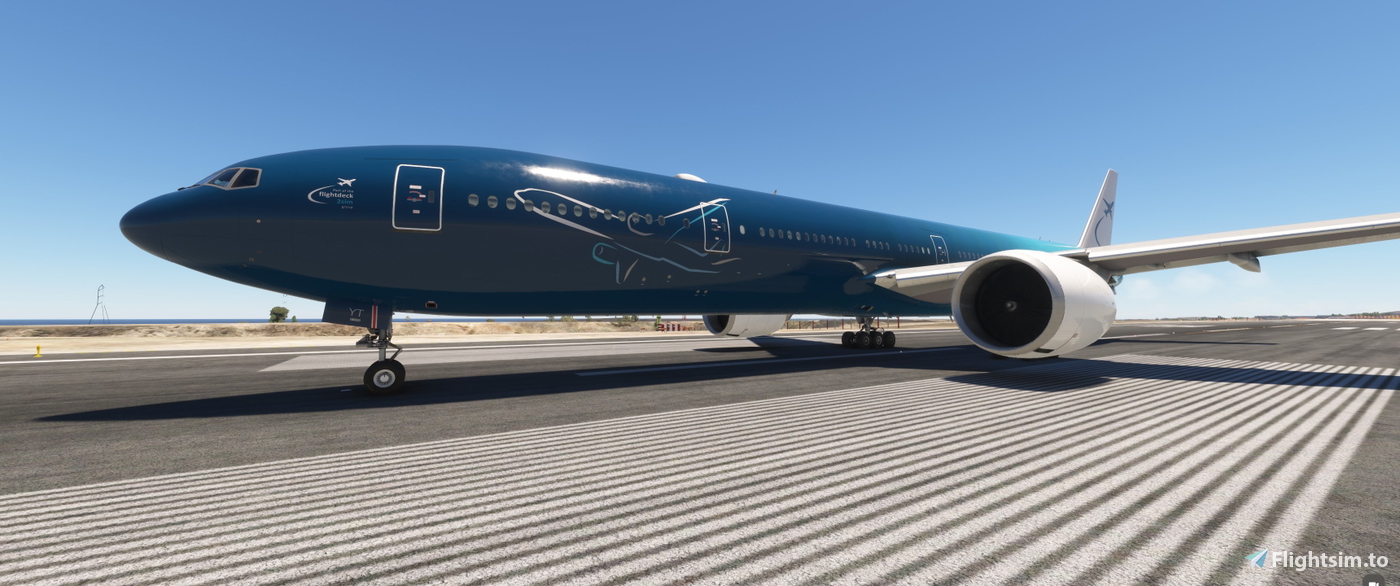 Alpaca Airways 'Holiday' (G-FDYT) | PMDG B777-300ER 对于 Microsoft Flight ...