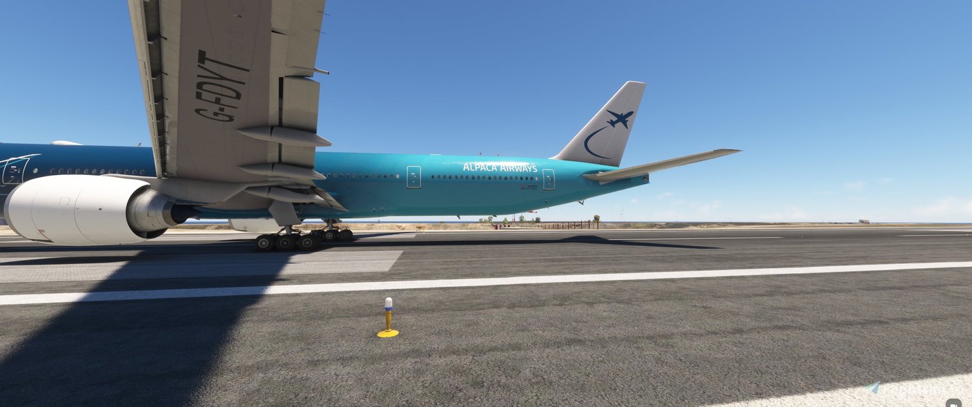 Alpaca Airways 'Holiday' (G-FDYT) | PMDG B777-300ER for Microsoft ...