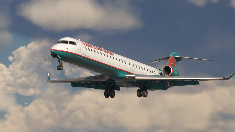 Aerosoft CRJ 900/1000 Liveries for Microsoft Flight Simulator | MSFS
