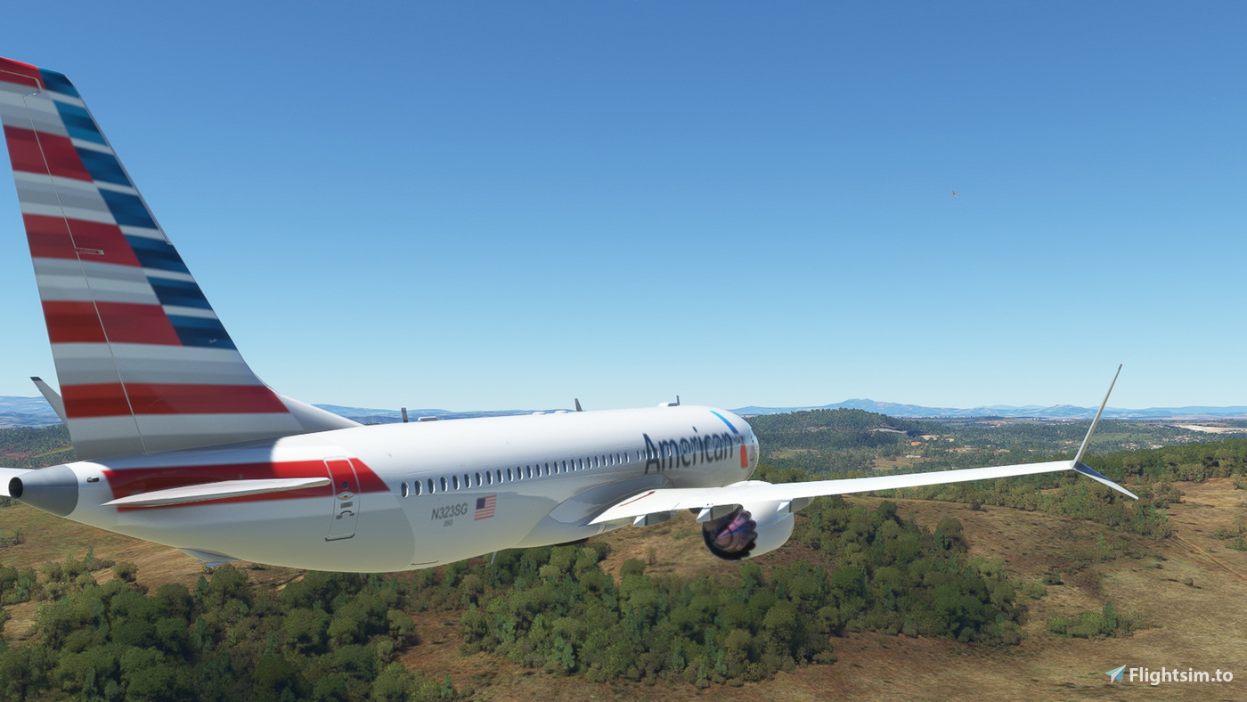 AMERICAN 737M (w/ Painted Winglets) for Microsoft Flight Simulator | MSFS