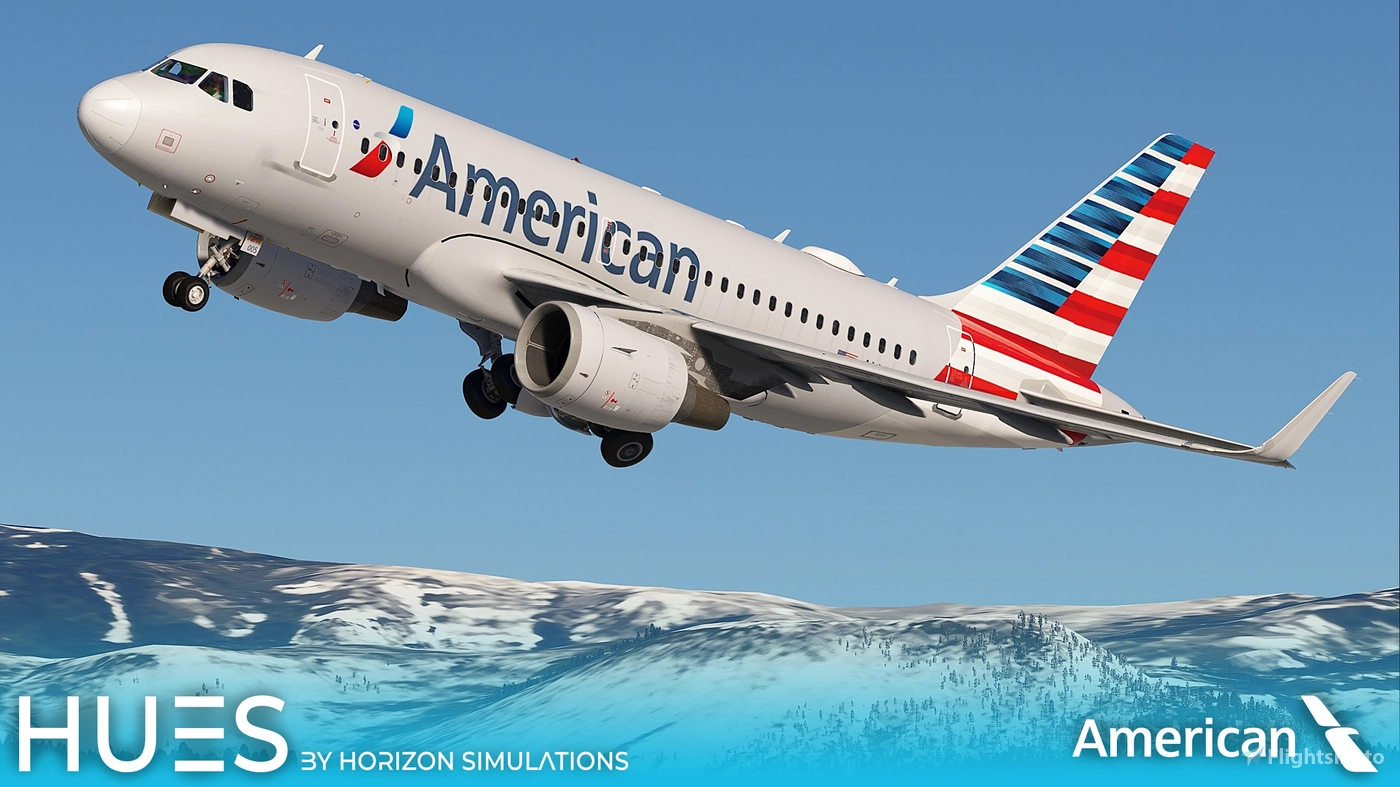 American Airlines Fleet Pack | LVFR A319 for Microsoft Flight Simulator ...