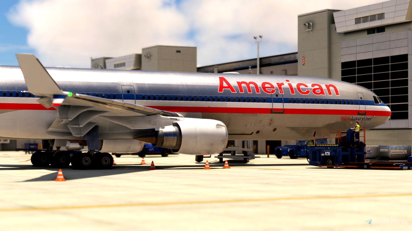 TFDi MD-11 American Airlines (N1766A) for Microsoft Flight Simulator | MSFS