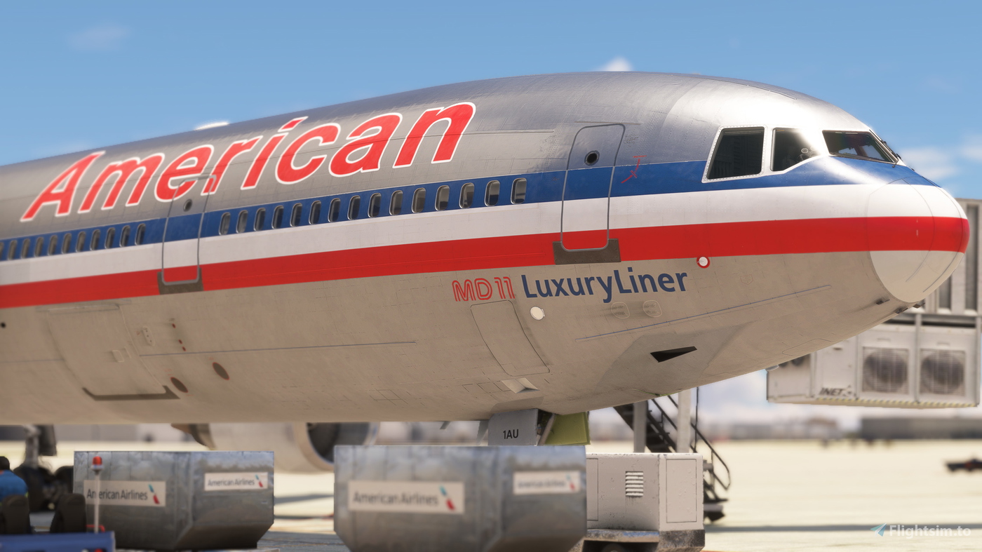 TFDi MD-11 American Airlines (N1766A) for Microsoft Flight Simulator | MSFS