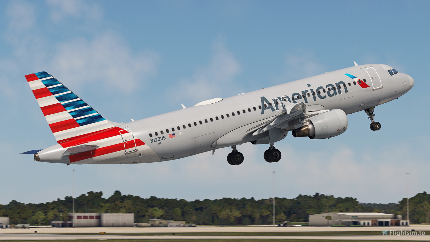 American Airlines | Pack | w/Cabin | Fenix A320 V2 (8K + 4K) for ...