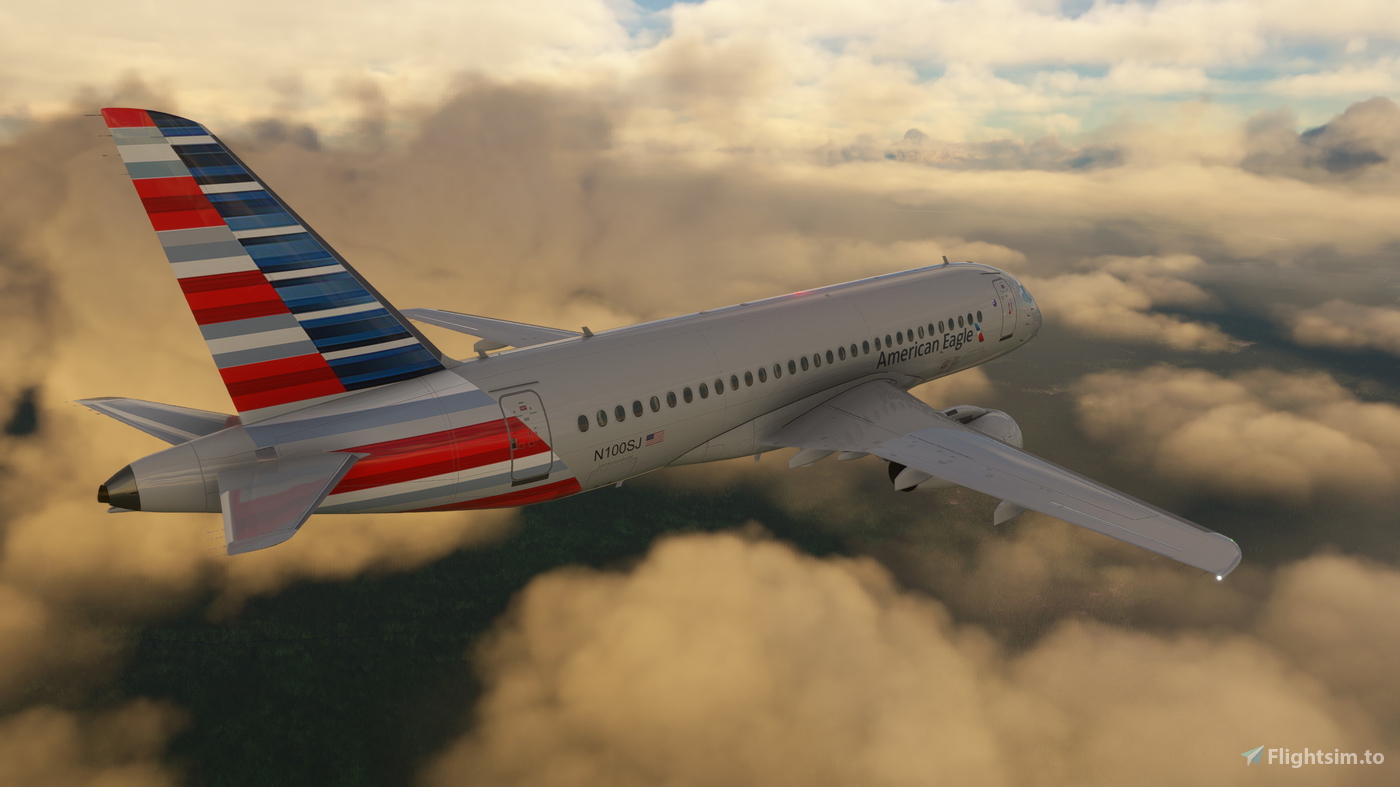 American Eagle| Fictional | Headwind SU95 0.4.0 for Microsoft Flight ...