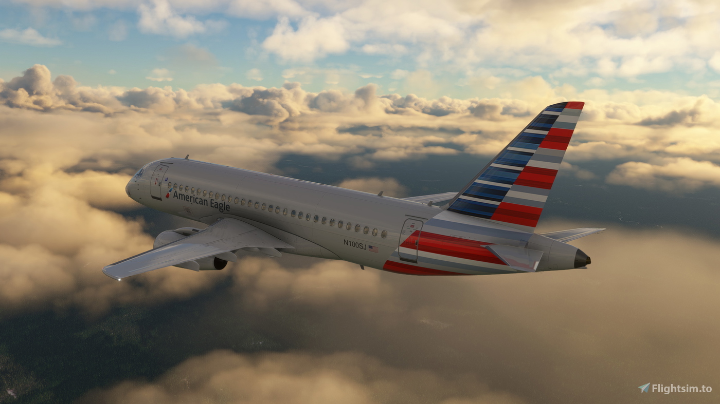 American Eagle| Fictional | Headwind SU95 0.4.0 for Microsoft Flight ...
