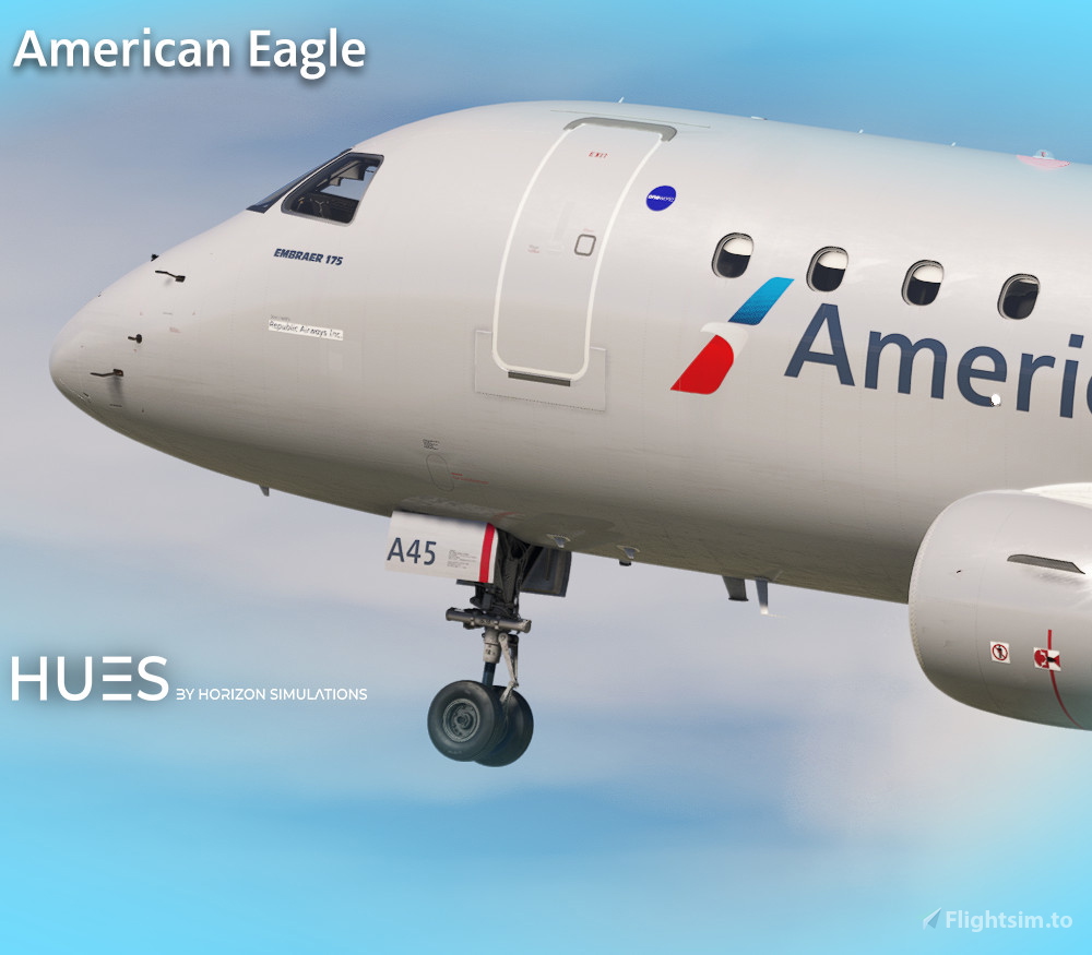American Eagle Fleet Pack | FSS E175 | 8K for Microsoft Flight ...
