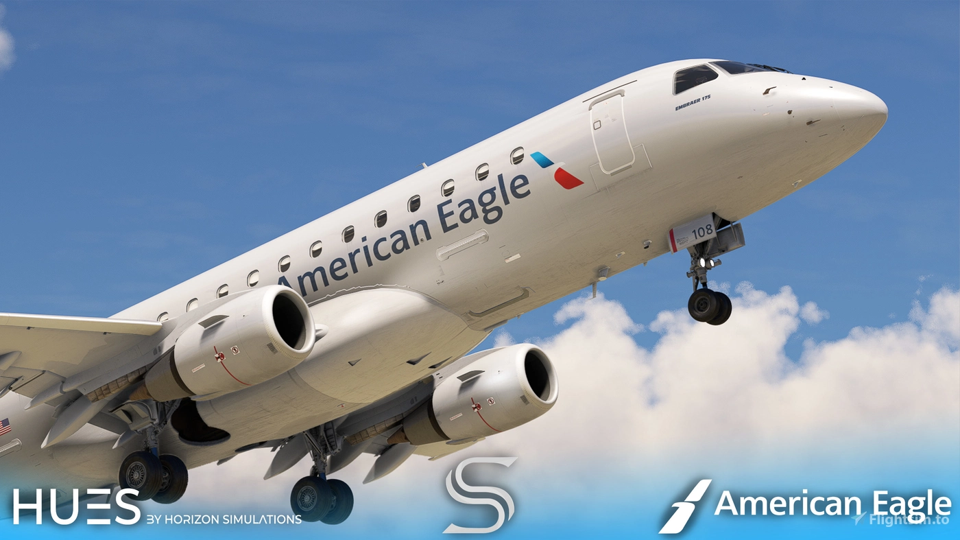 American Eagle Fleet Pack | FSS E175 | 8K for Microsoft Flight ...