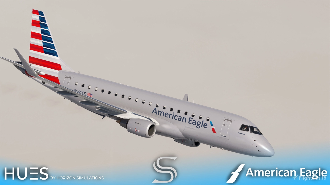 American Eagle Fleet Pack | FSS E175 | 8K for Microsoft Flight ...