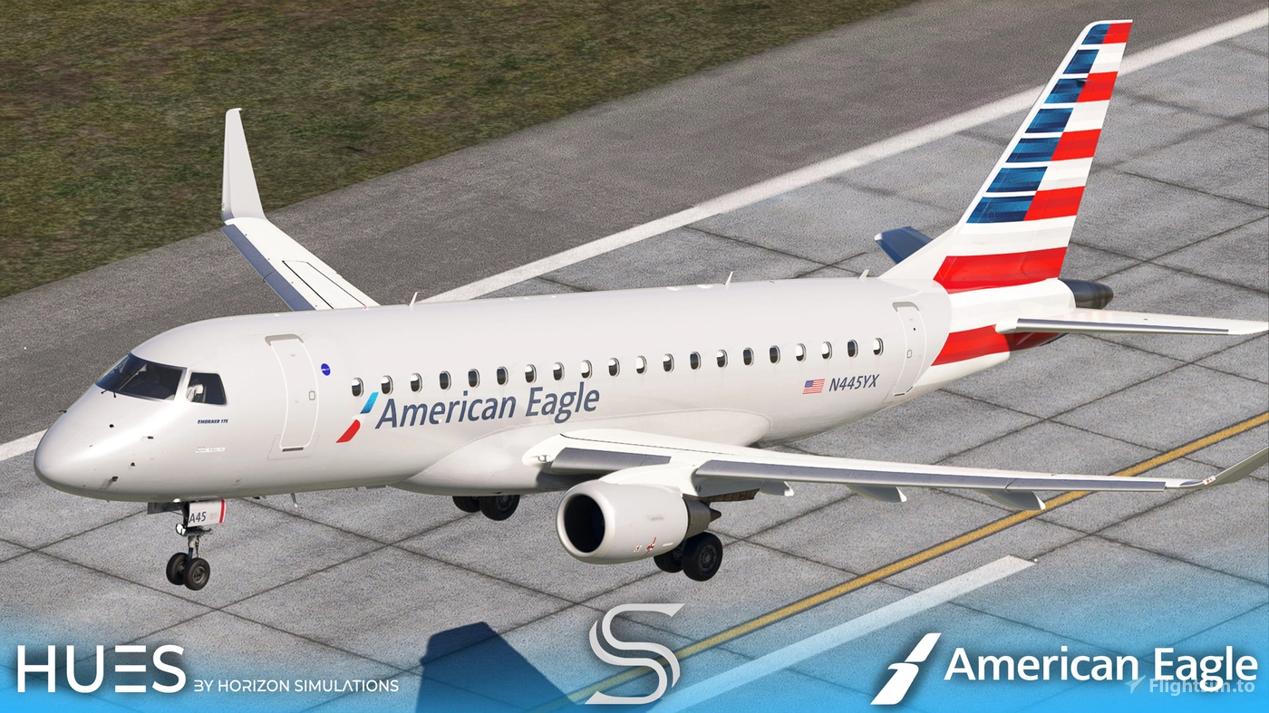 American Eagle Fleet Pack | FSS E175 | 8K for Microsoft Flight ...