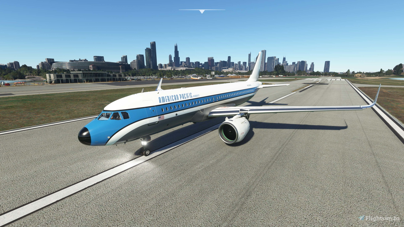 American Pacific (FS2004) A320 のために Microsoft Flight Simulator | MSFS