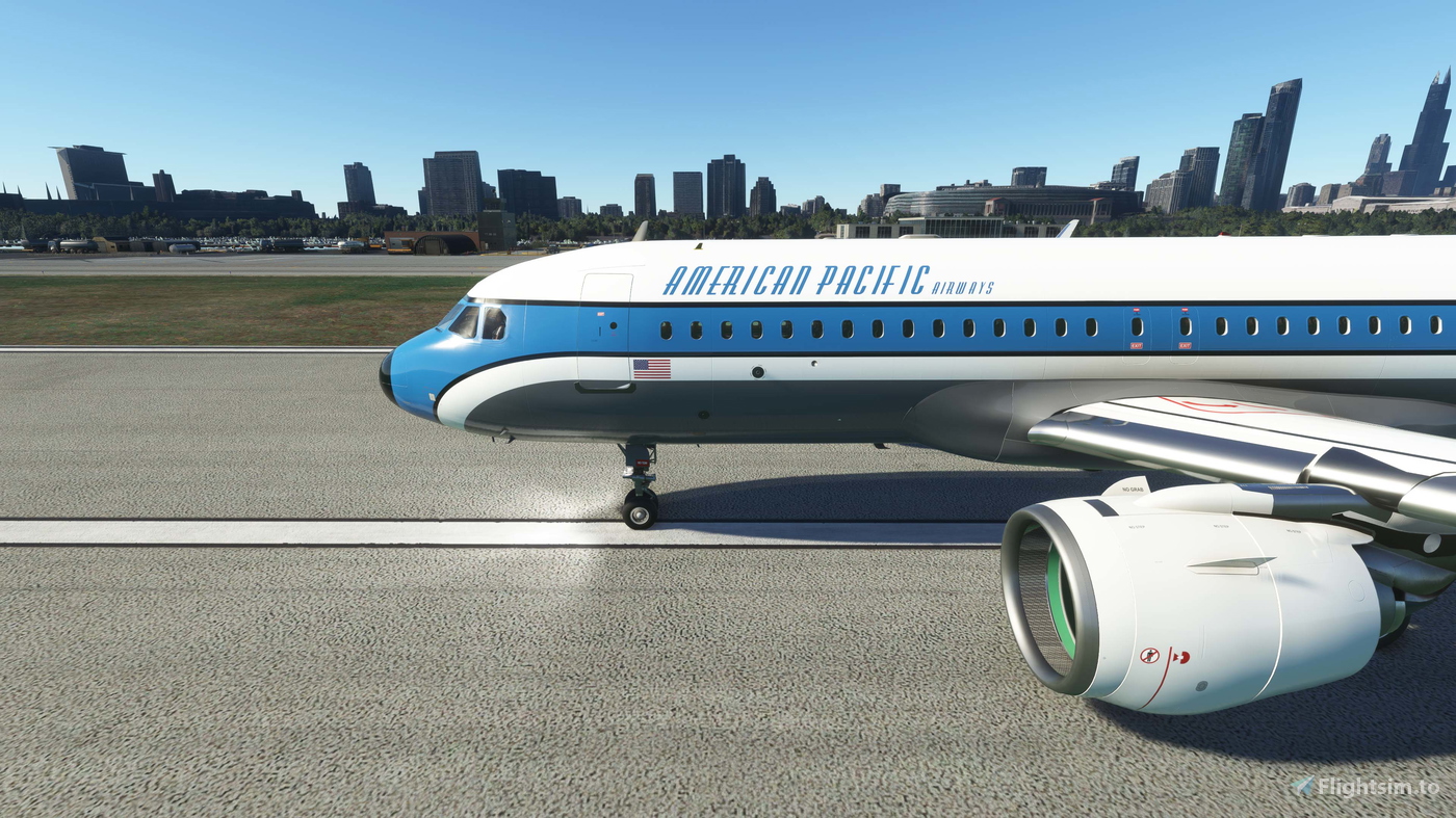 American Pacific (FS2004) A320 for Microsoft Flight Simulator | MSFS