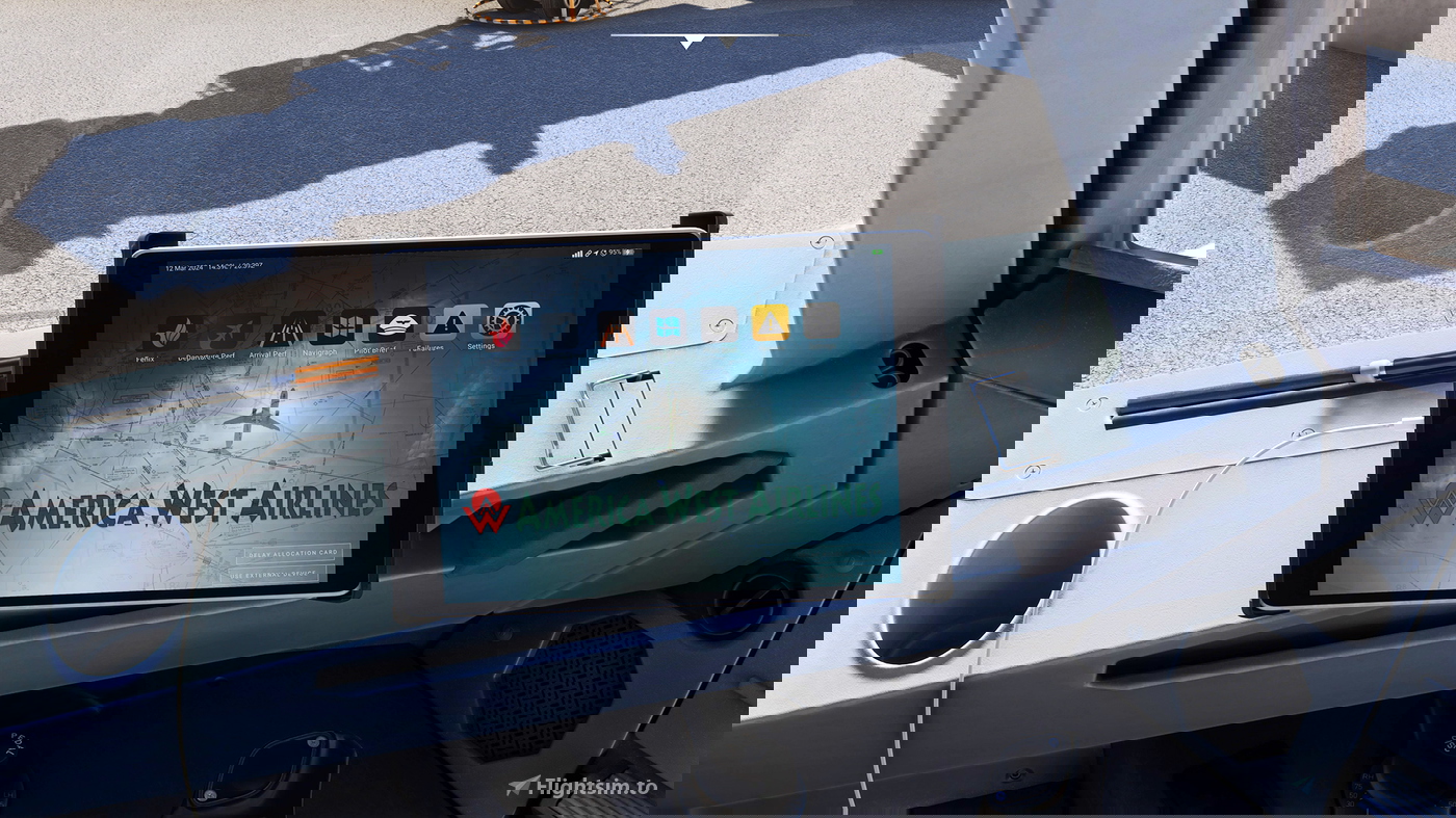 American West (Modern) EFB Wallpaper | Fenix A320 Block 2 for Microsoft ...