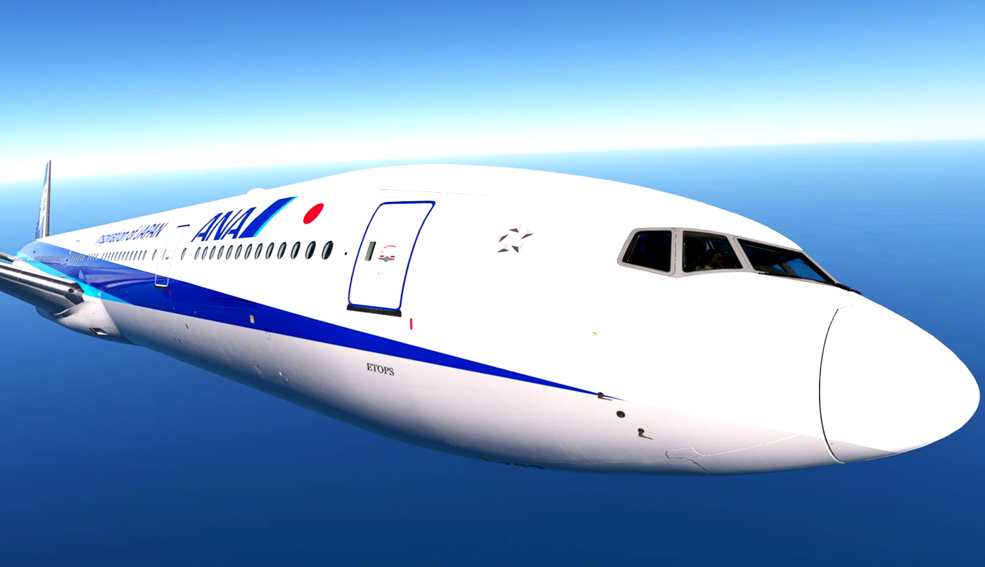 ANA - All Nippon Airways 777-300ER ( JA797A ) for Microsoft Flight ...