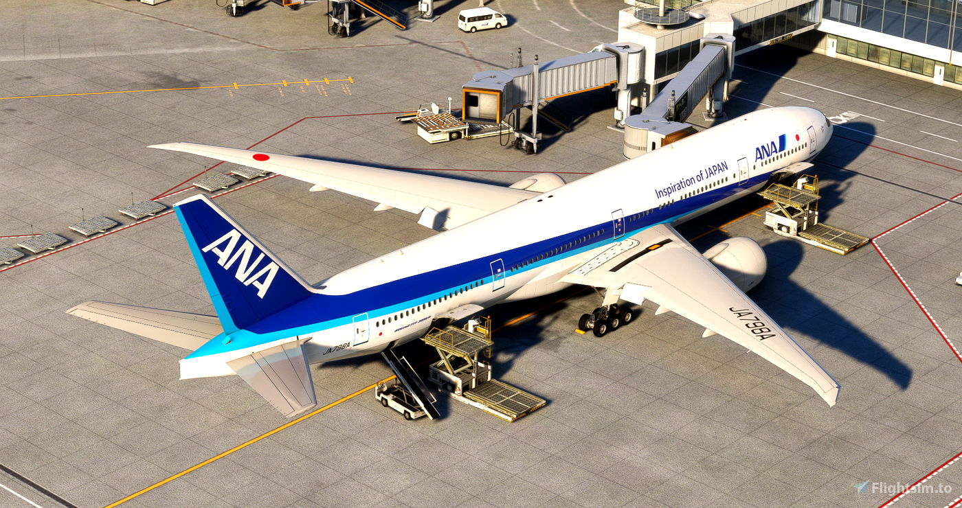 ANA - All Nippon Airways 777-381ER ( JA798A ) for Microsoft Flight Simulator | MSFS