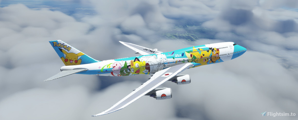 ANA [ALL NIPPON AIRWAYS] [8K] JA754A Livery mod by Marcioart121BR for ...
