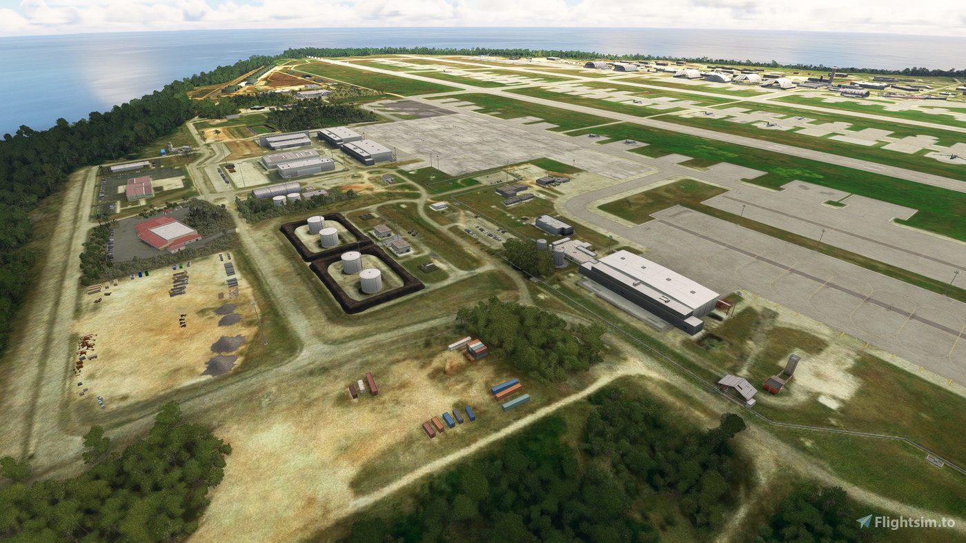 PGUA Andersen AFB Guam V3 20 for Microsoft Flight Simulator | MSFS