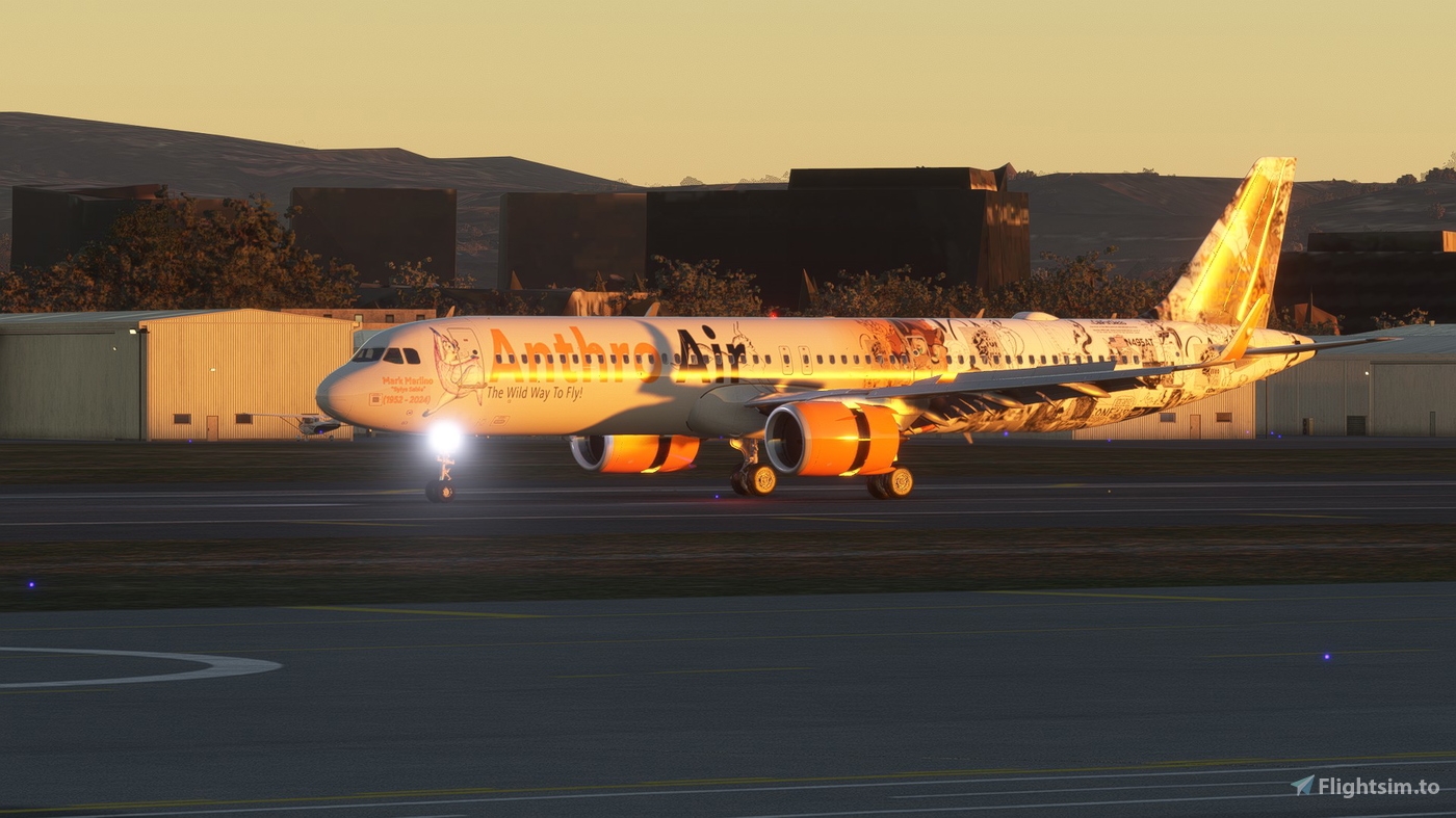 Anthro Air Mark Merlino Memorial Livery for Microsoft Flight Simulator ...