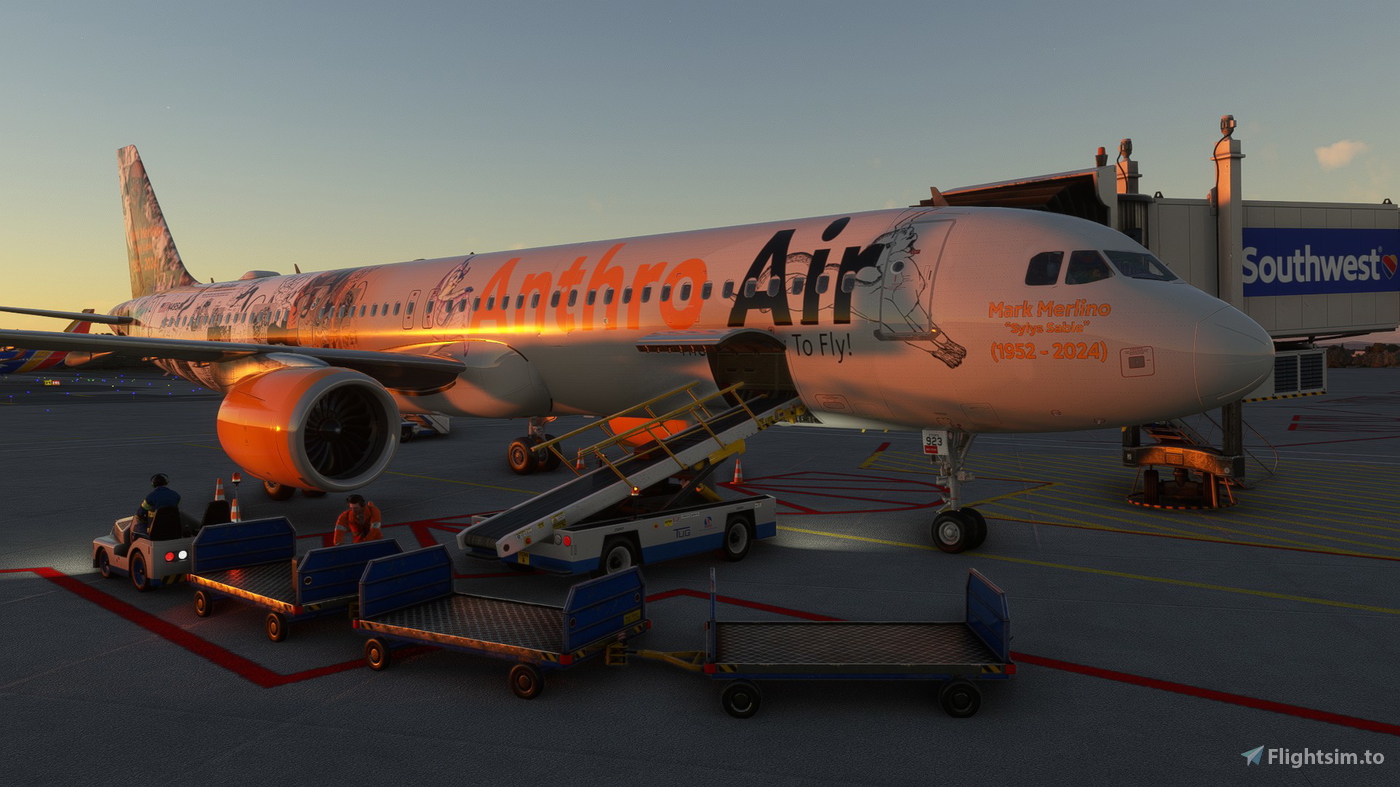 Anthro Air Mark Merlino Memorial Livery for Microsoft Flight Simulator ...