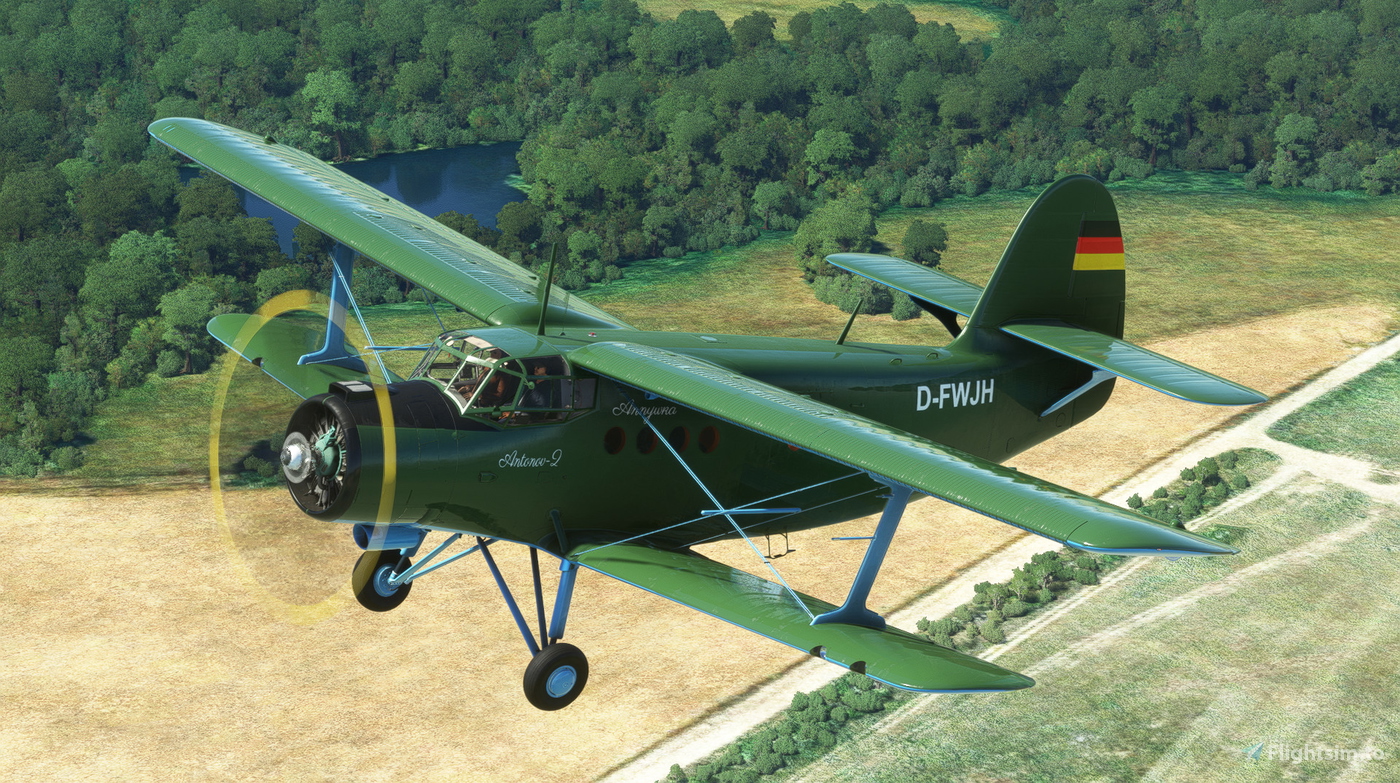 Antonov AN-2 D-FWJH for Microsoft Flight Simulator | MSFS