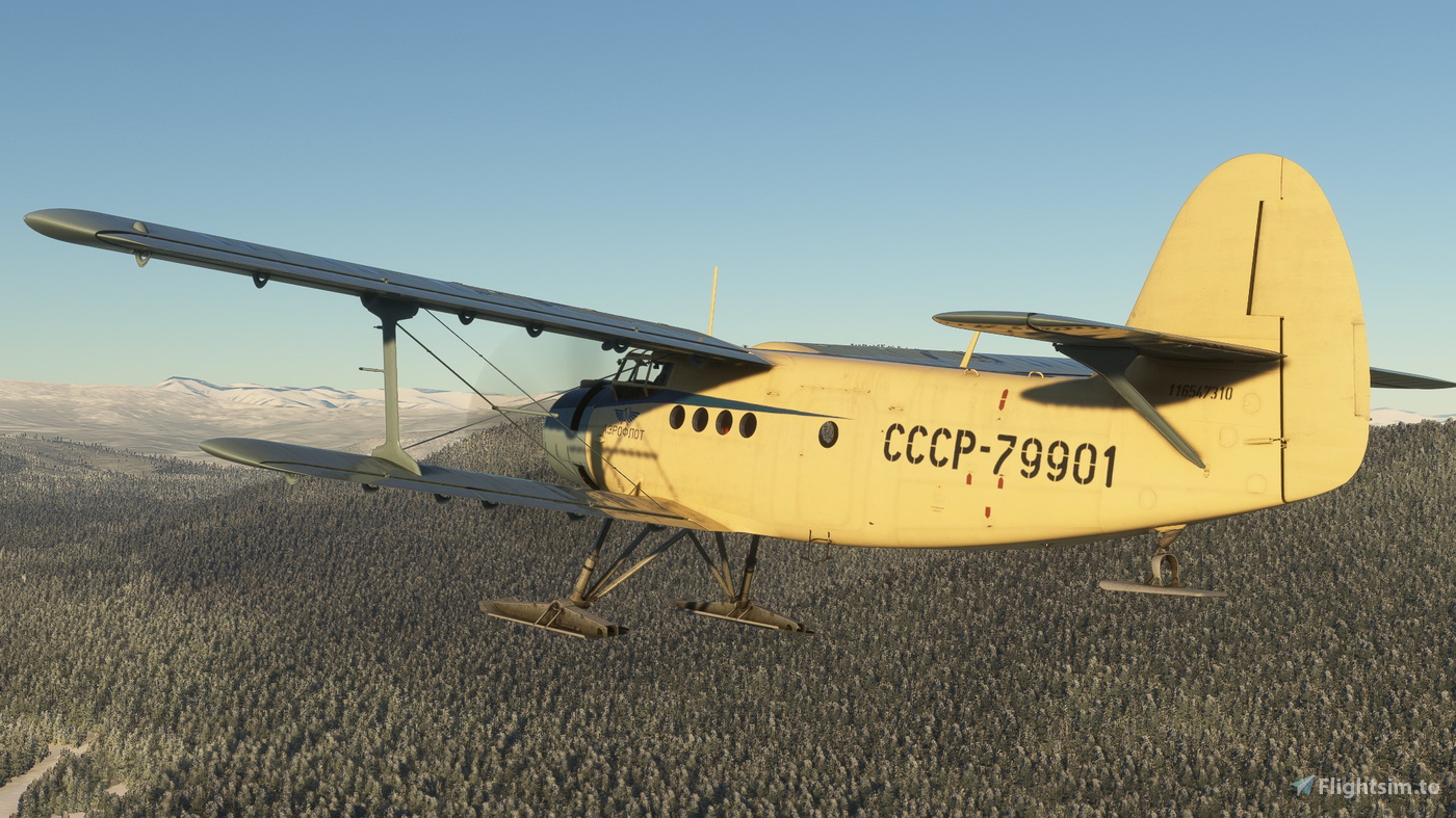 Antonov2-CCCP-79901 for Microsoft Flight Simulator | MSFS