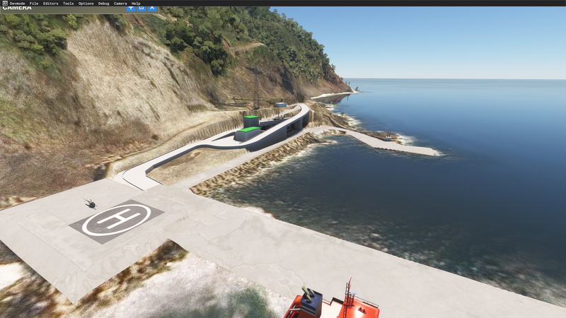 Aogashima in the Izu Islands, Tokyo for Microsoft Flight Simulator | MSFS