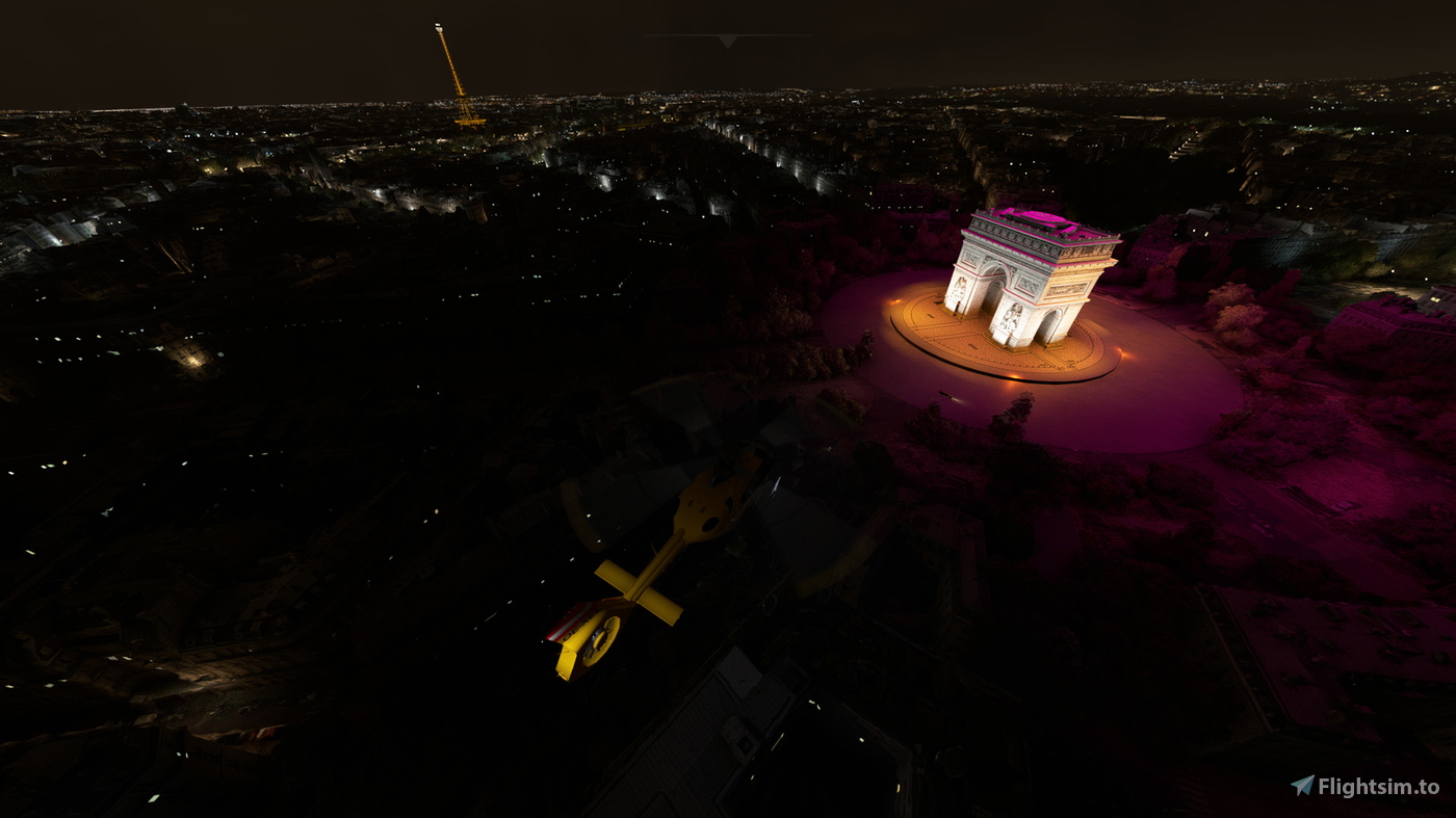 Arc the Triumph Paris Lightning for Microsoft Flight Simulator | MSFS