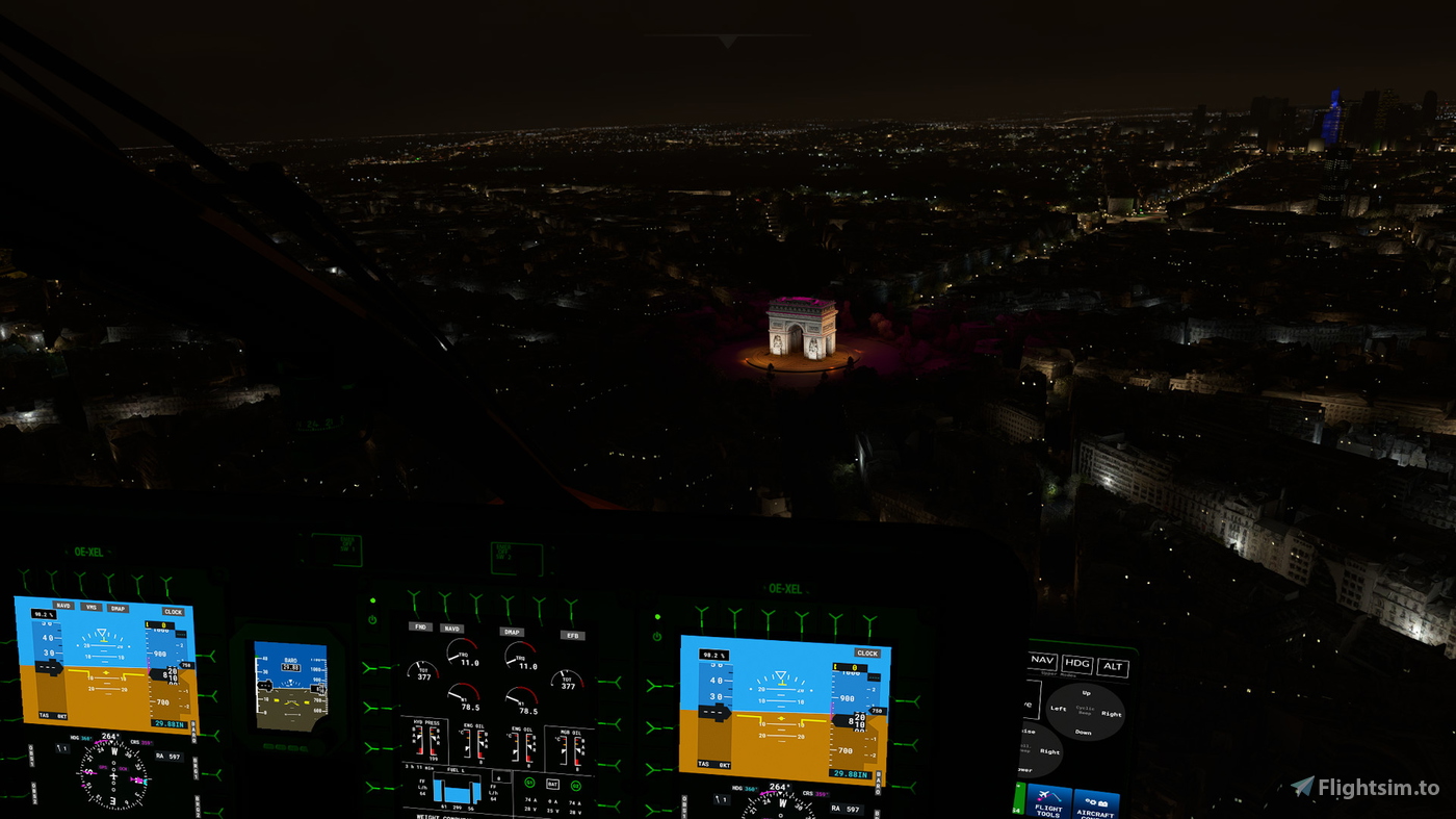 Arc the Triumph Paris Lightning for Microsoft Flight Simulator | MSFS