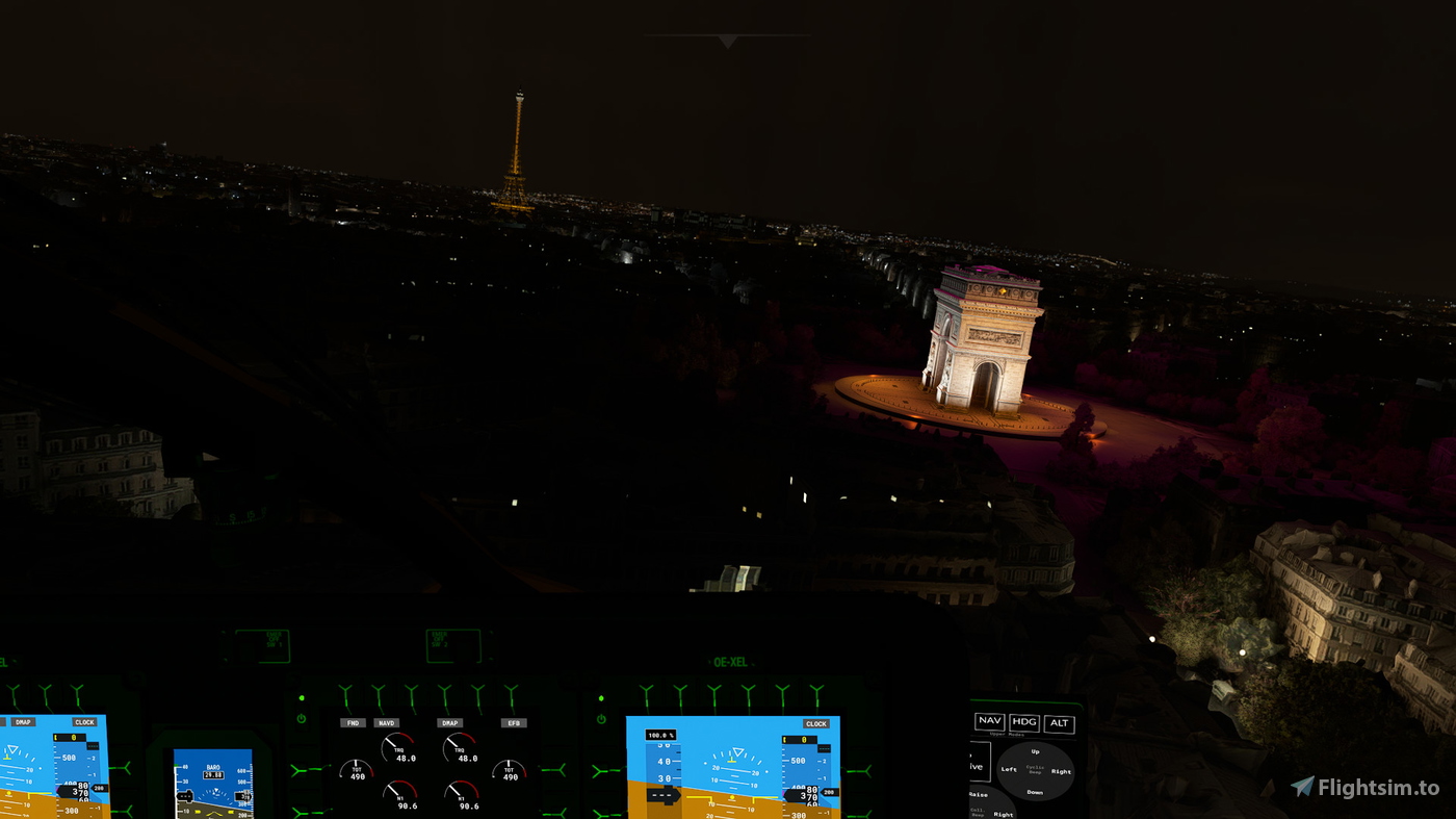 Arc the Triumph Paris Lightning for Microsoft Flight Simulator | MSFS