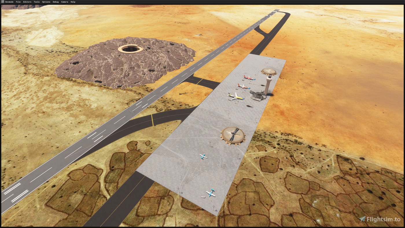 Arrakis International Airport-AKIA for Microsoft Flight Simulator | MSFS