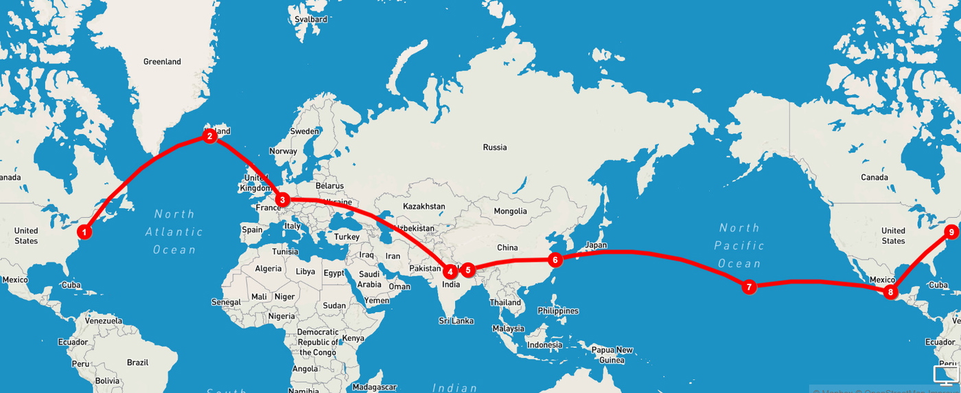 Asas pelo Mundo - Tour Virtual / Wings Across the Globe - Virtual Tour ...