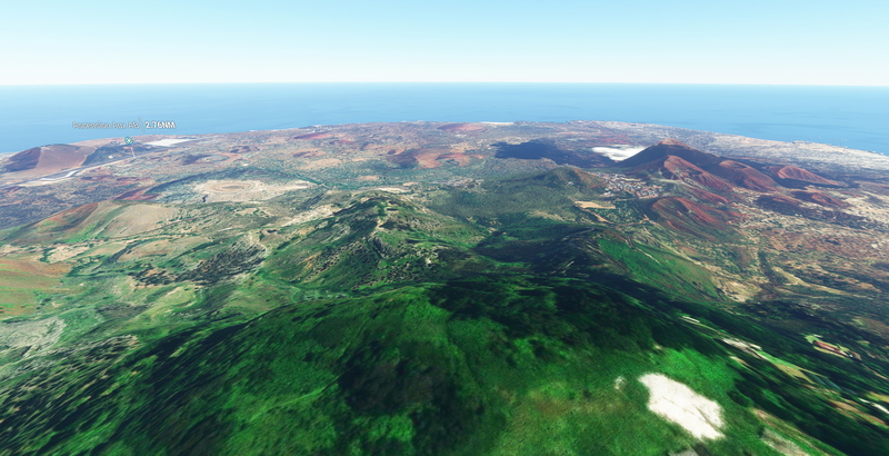 Ascension Island Aerial Ground Image for Microsoft Flight Simulator | MSFS