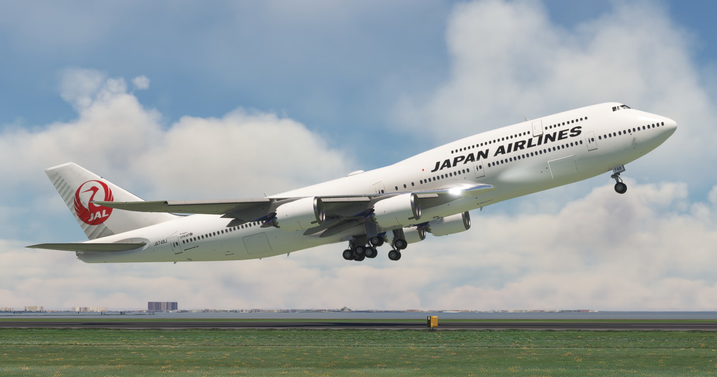 Asobo Boeing 747-8i JAPAN AIRLINES (Fictional) [8K] for Microsoft ...