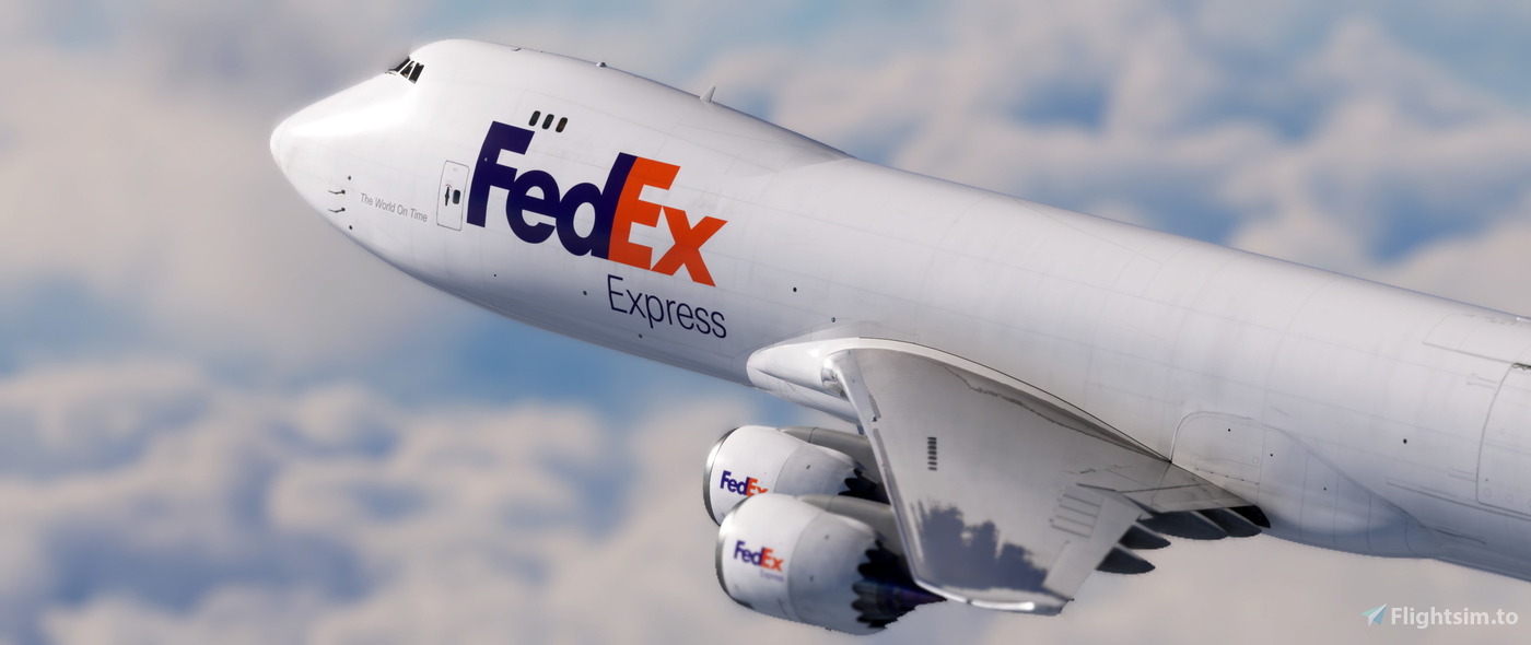Asobo 747-8F FEDEX ESPRESS for Microsoft Flight Simulator | MSFS