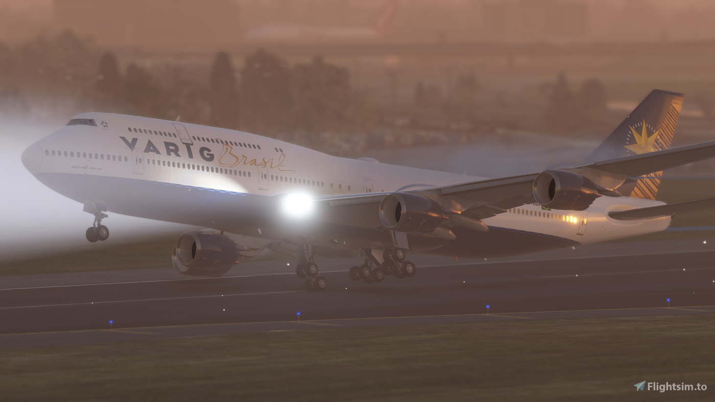 Asobo 747-8i VARIG PP-VNH Fictional for Microsoft Flight Simulator | MSFS