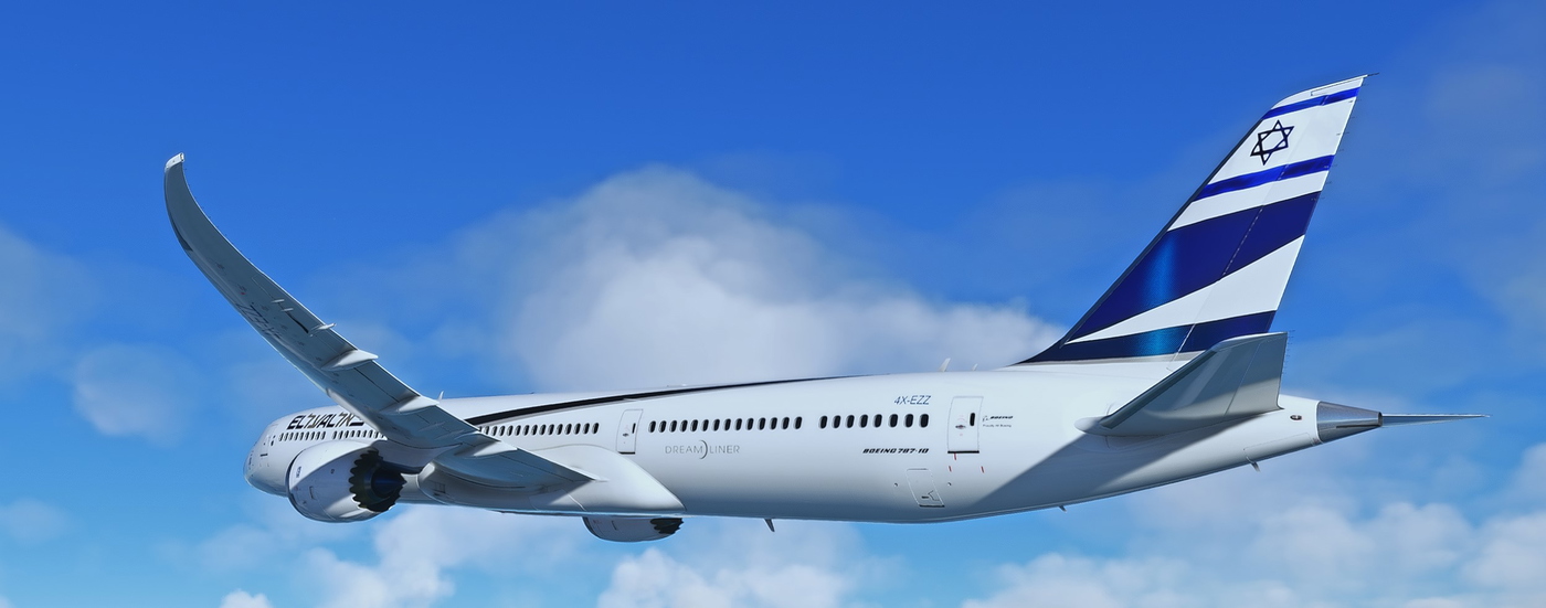 Asobo 787-10 ELAL 75th Anniversary Fictitious Livery V1.4 for Microsoft ...
