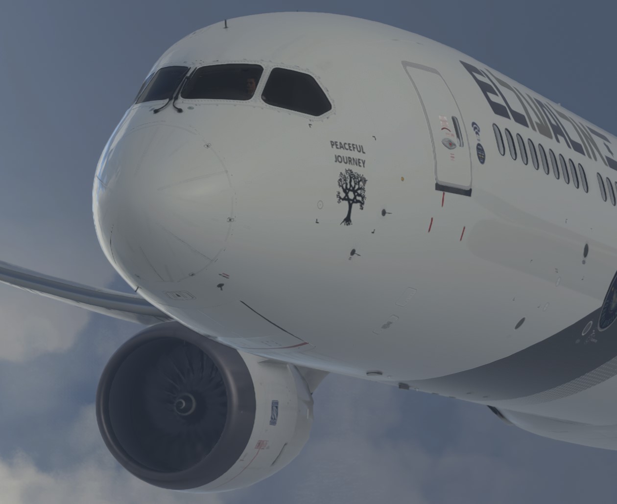 Asobo 787-10 ELAL 75th Anniversary Fictitious Livery V1.4 for Microsoft ...