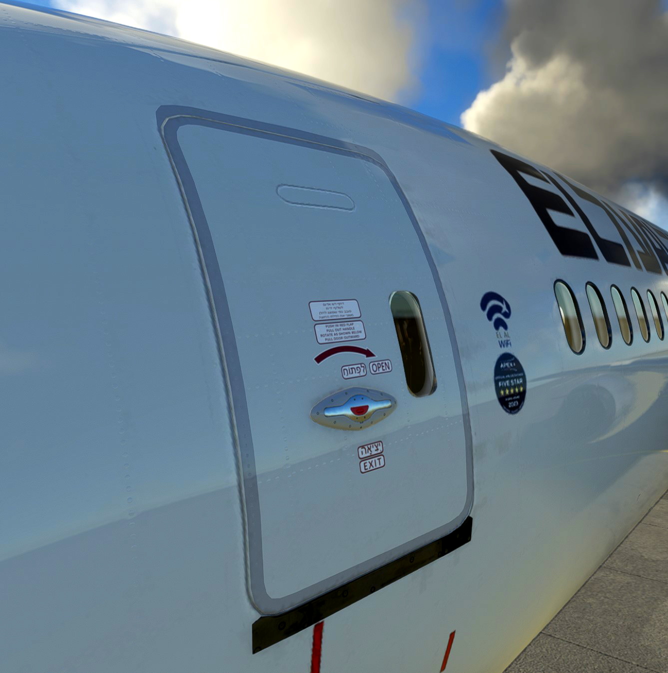 Asobo 787-10 ELAL 75th Anniversary Fictitious Livery V1.4 for Microsoft ...