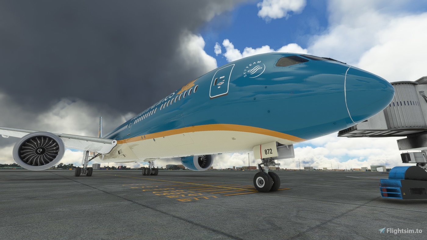 Asobo 787-10 Wing Flex and Gear Compression and Braking jolt fix ...